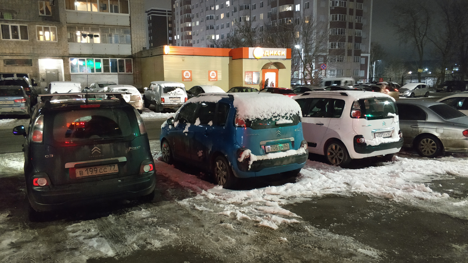 Случайная встреча. — Citroen C3 Picasso, 1,4 л., 2013 года | фотография | DRIVE2