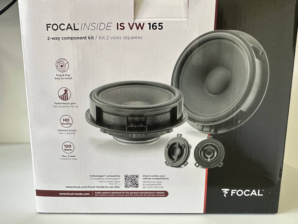 FOCAL INSIDE IS VW 165 — Volkswagen Polo liftback, 1,4 л, 2020 года | автозвук | DRIVE2
