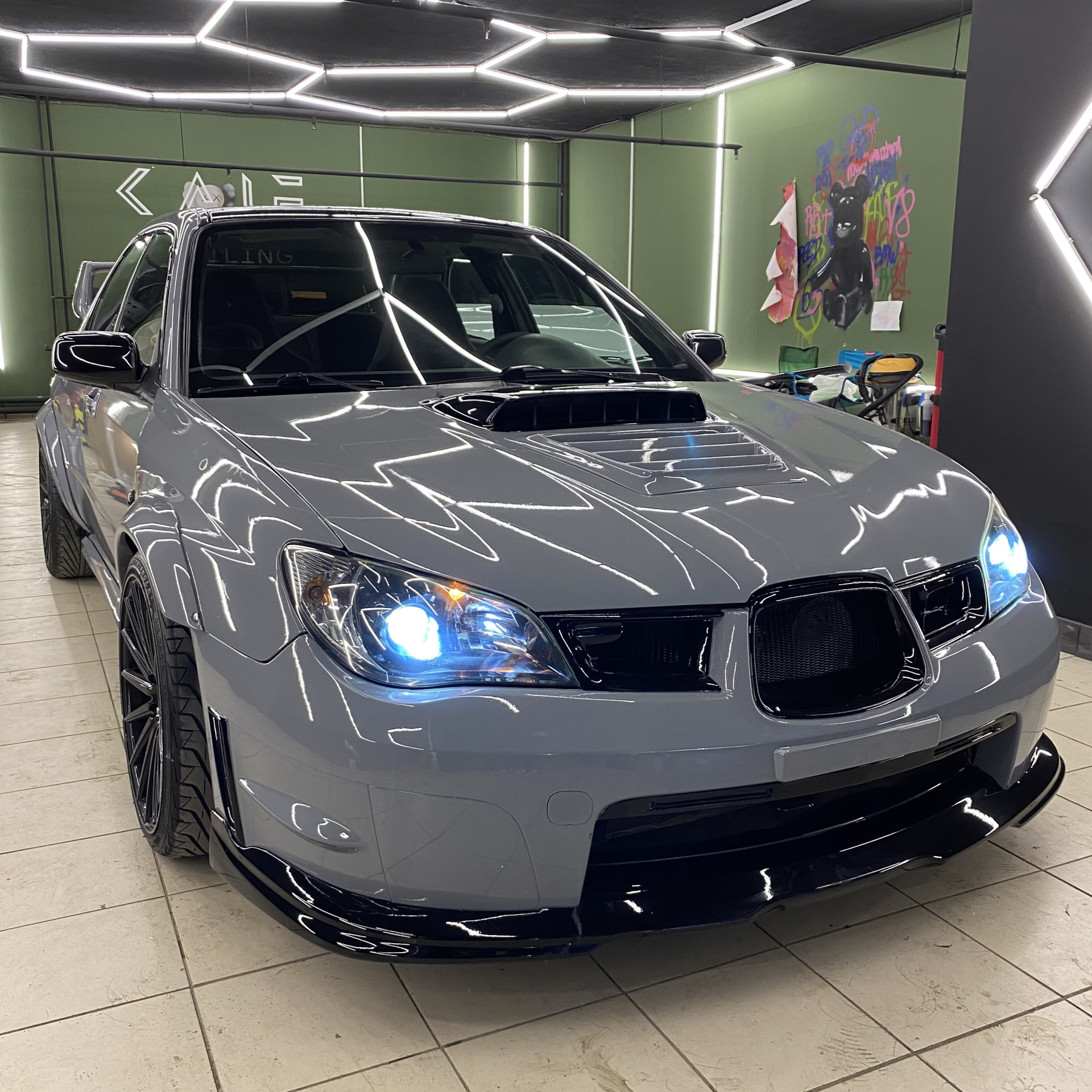 Глубокая полировка и 3 слоя керамики — Subaru Impreza WRX (GD/GG), 2 л ...