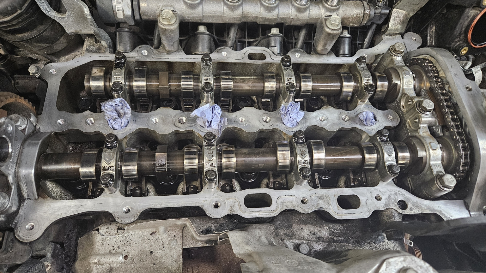 Замена цепи. Обслуживание форсунок. D20DTH — Opel Insignia (2G), 2 л ...