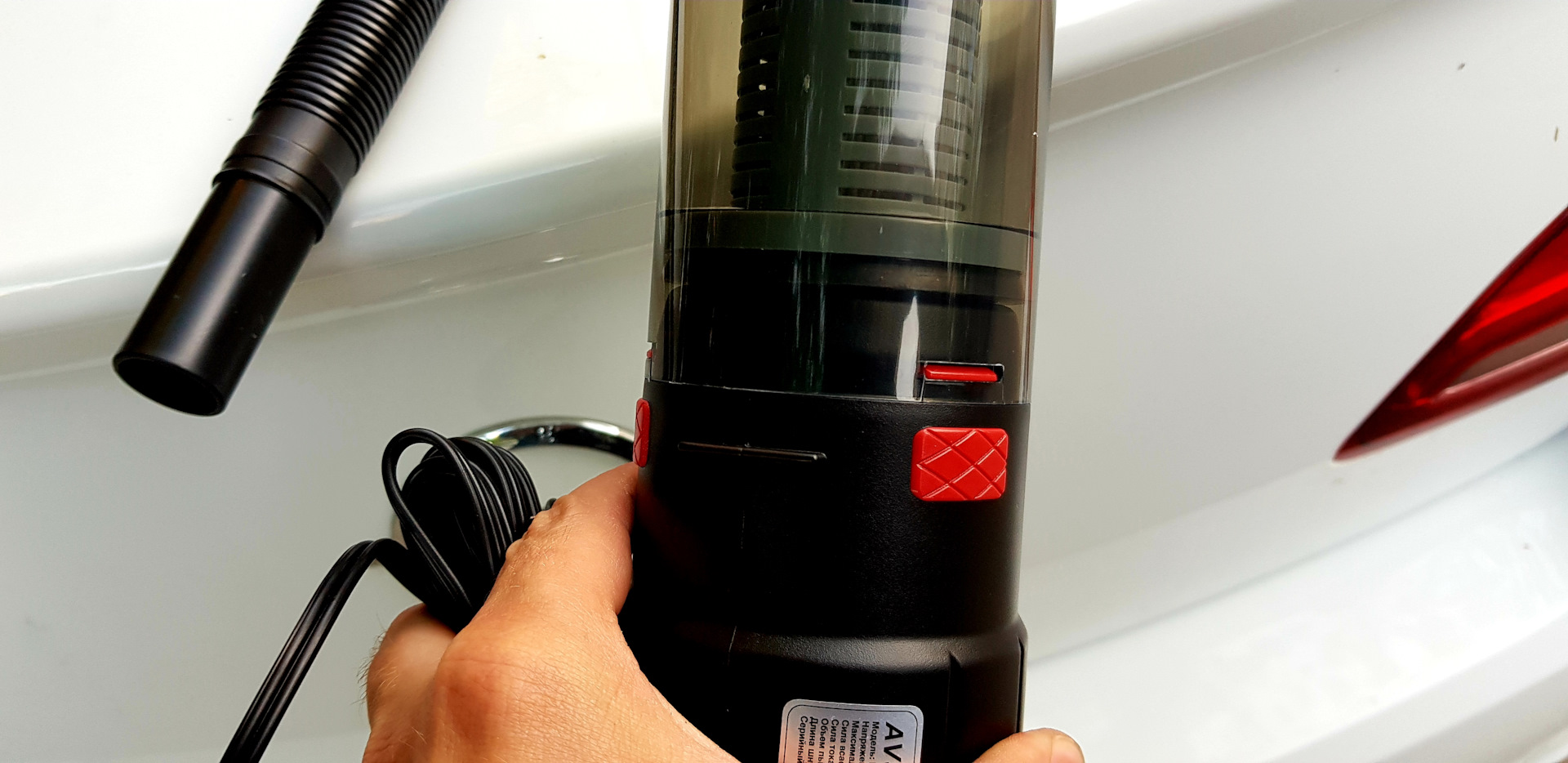 Пылесос автомобильный🚗 с функцией выдува💨 AVS PA-1007👍 — Opel Astra J, 1,6 л, 2013 года ...