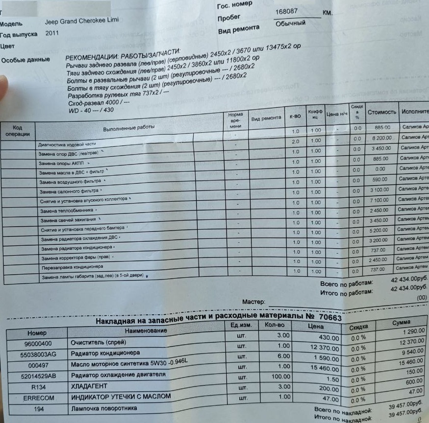 52014529AB Радиатор охлаждения двигателя Chrysler | Запчасти на DRIVE2