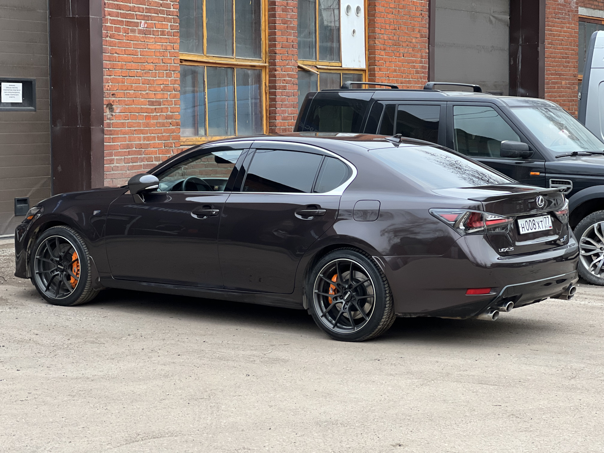 Rays Volk G025 R19 / первая ковка — Lexus GS (L10), 3,5 л, 2015 года ...