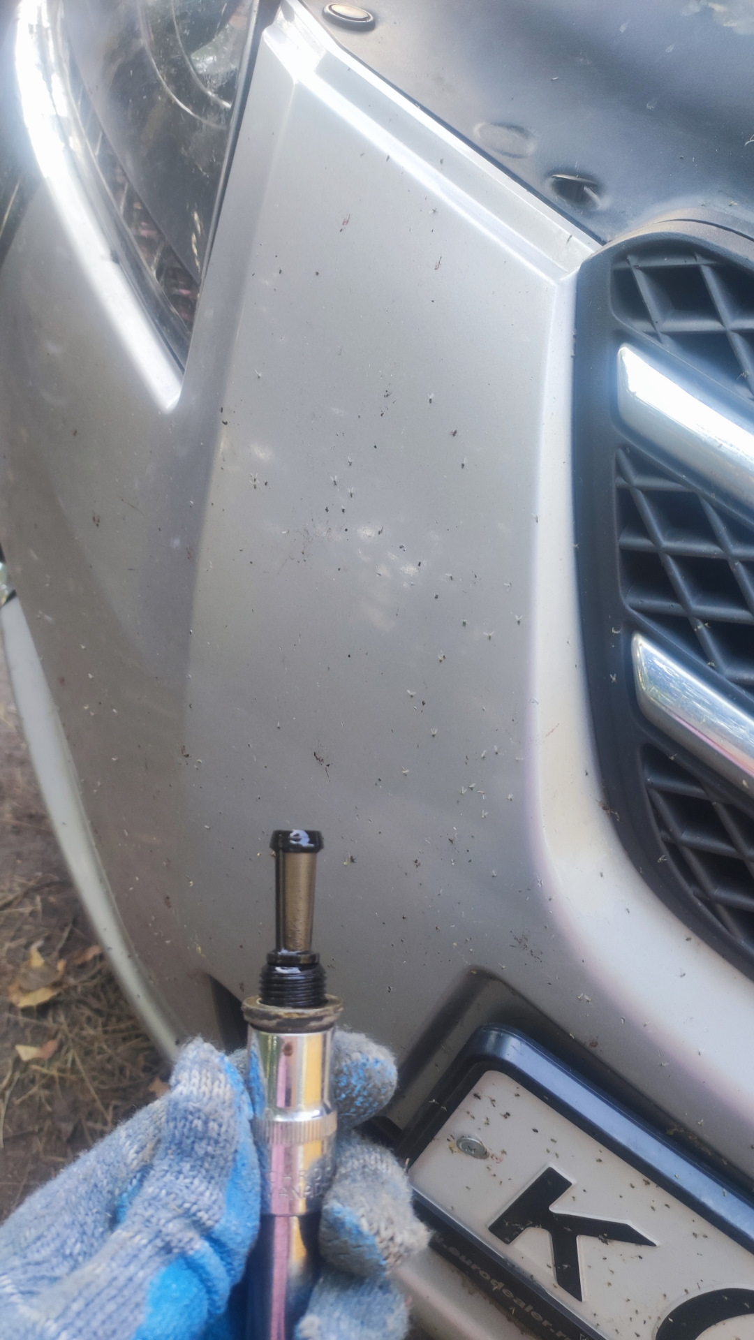 Фильтр OCV — KIA Ceed (1G), 1,6 л, 2008 года | запчасти | DRIVE2