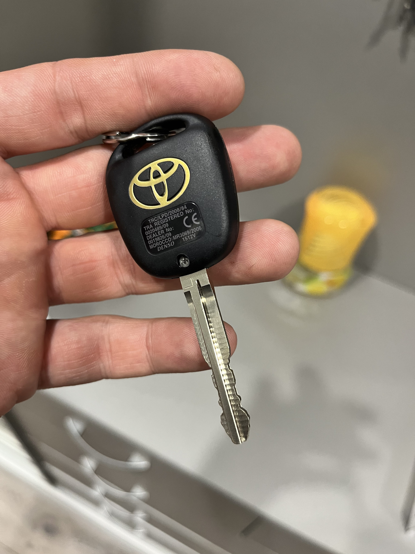 Оригинальный ключ — Toyota Land Cruiser Prado 120-series, 4 л, 2006 ...