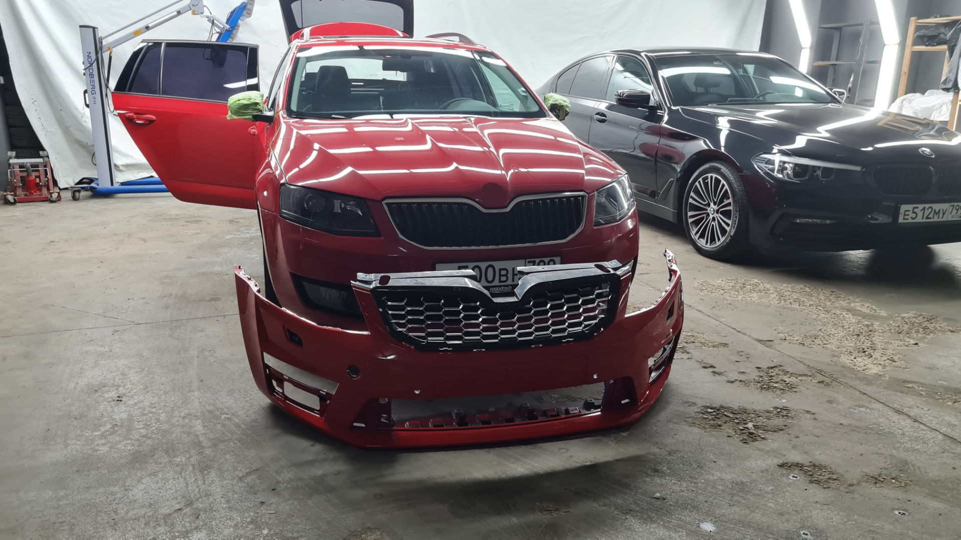 Бамперу от RS быть! — Skoda Octavia Combi A7 Mk3, 1,8 л, 2014 года | тюнинг | DRIVE2