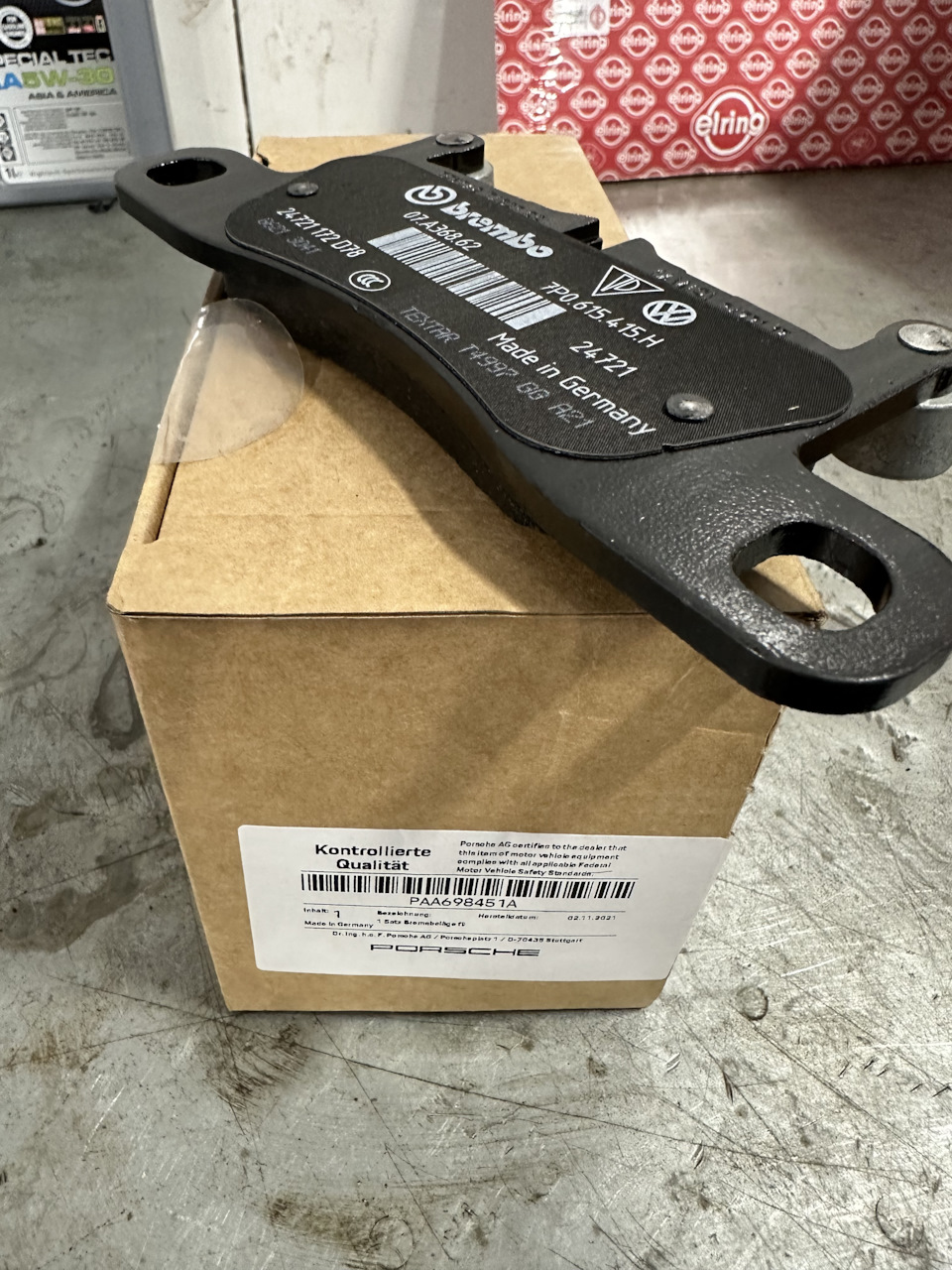 Большое ТО — Porsche Cayenne (2G) 958, 3,6 л, 2015 года | плановое ТО ...