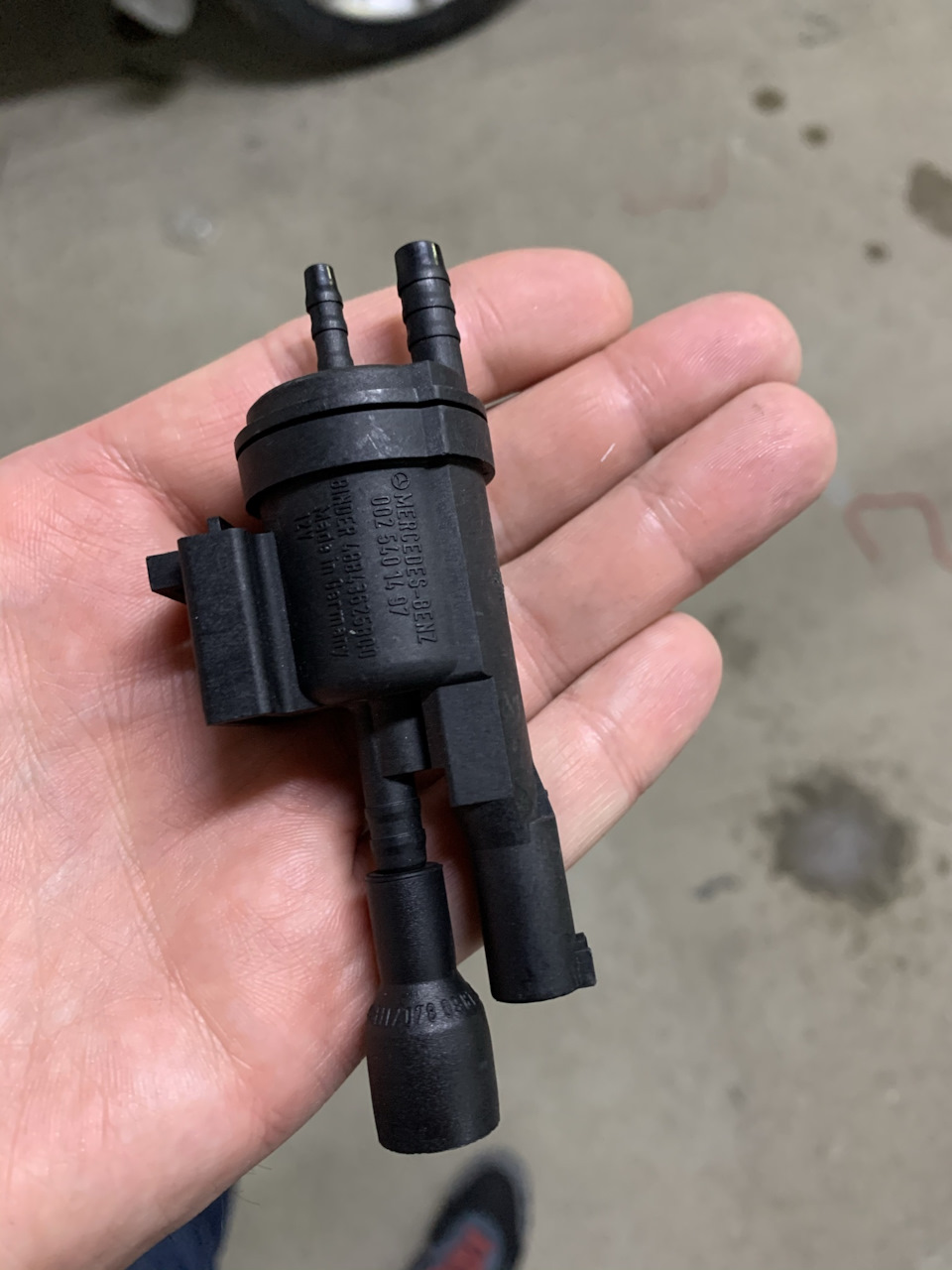 A0025401497 Клапан Mercedes | Запчасти на DRIVE2