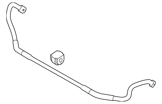 31356792124 Стабилизатор с резиномет.шарниром Пд BMW | Запчасти на DRIVE2