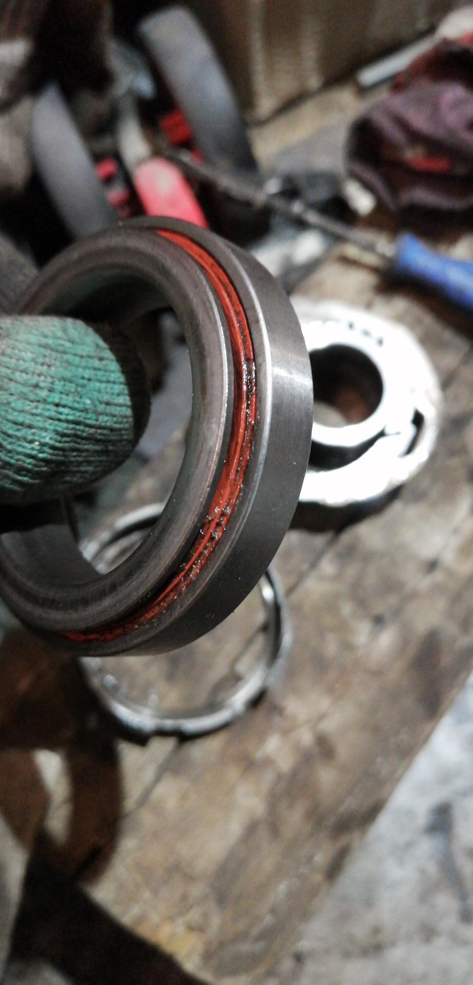 Закончился ремонт мкпп V5MT1 — Mitsubishi Pajero (2G), 2,5 л, 1991 года ...