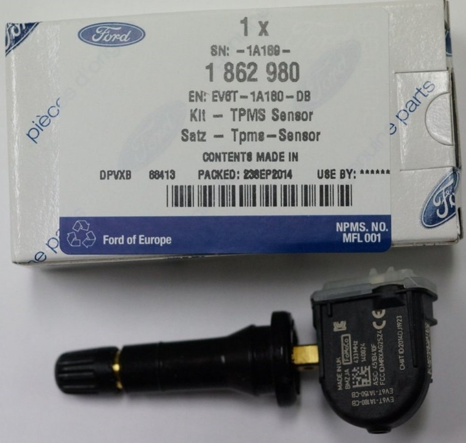 1862980 Датчик давления в шине TPMS FORD Mondeo-5/Focus-3 Ford ...