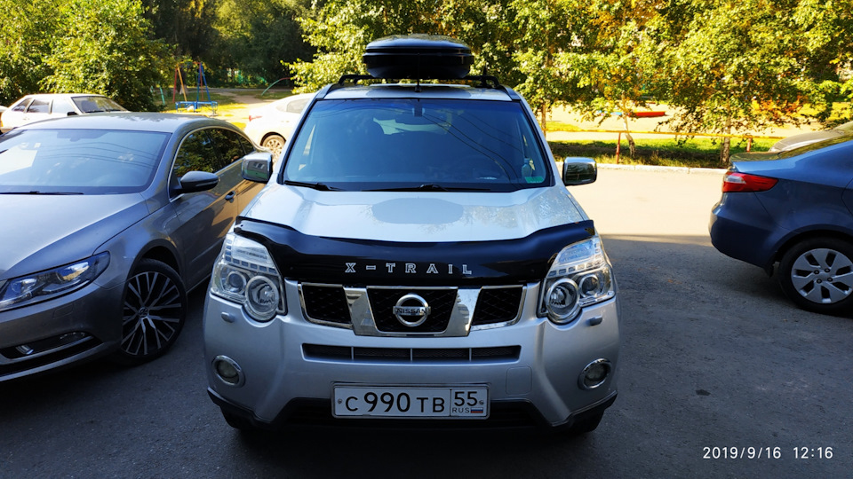 Бокс багажник — Nissan X-Trail II (t31), 2 л, 2013 года | стайлинг | DRIVE2