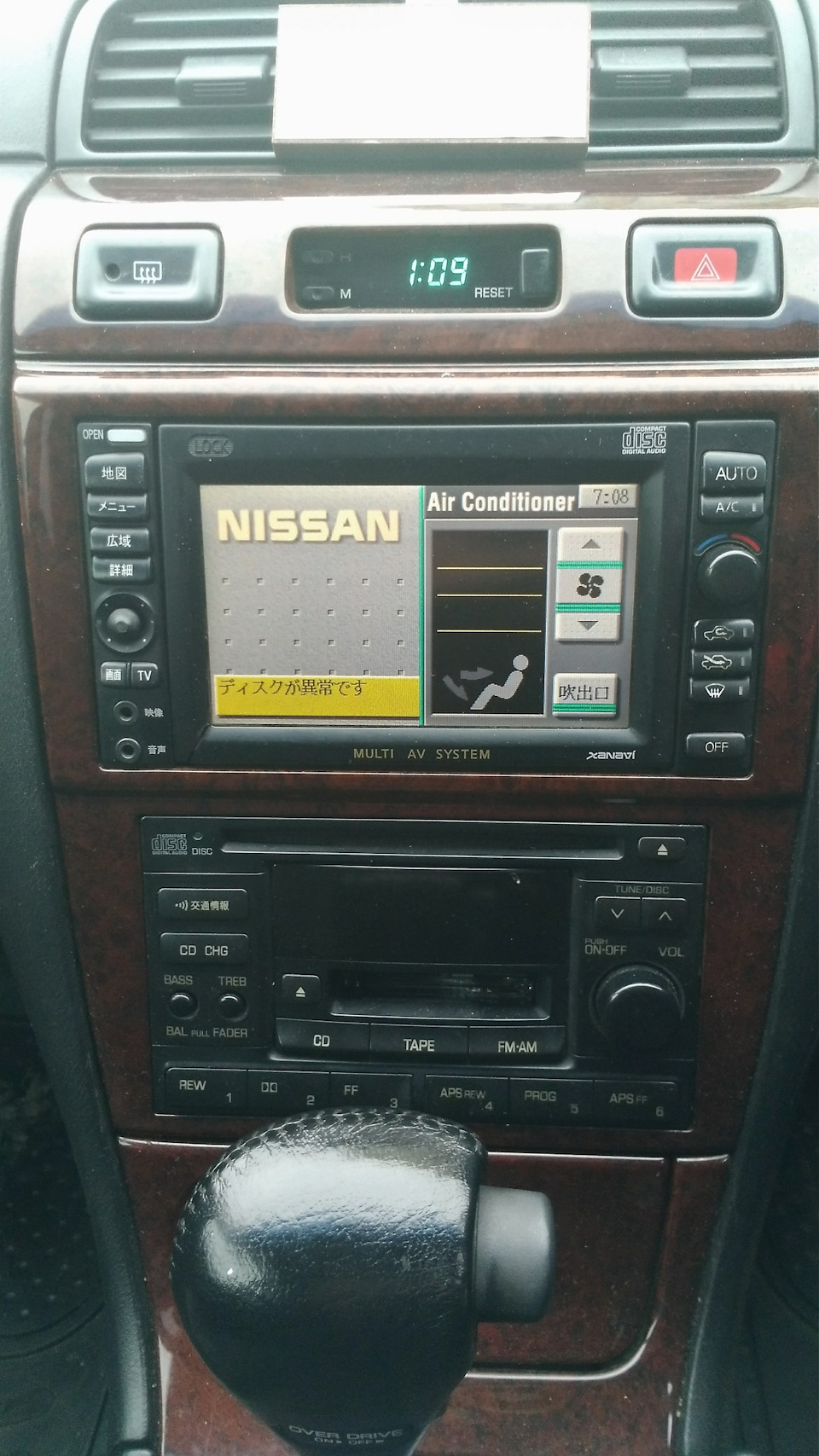 Комплектация — Nissan Cefiro Wagon, 2 л, 1998 года | покупка машины ...