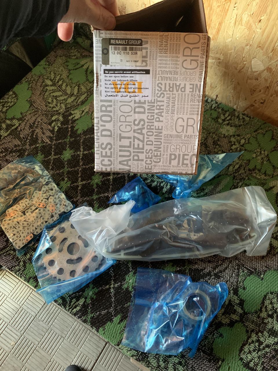 130C11053R Комплект цепи привода ГРМ RENAULT | Запчасти на DRIVE2