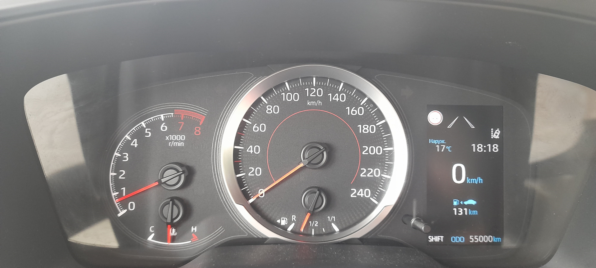 Доехал до 55 — Toyota Corolla (E210), 1,6 л, 2019 года | наблюдение | DRIVE2