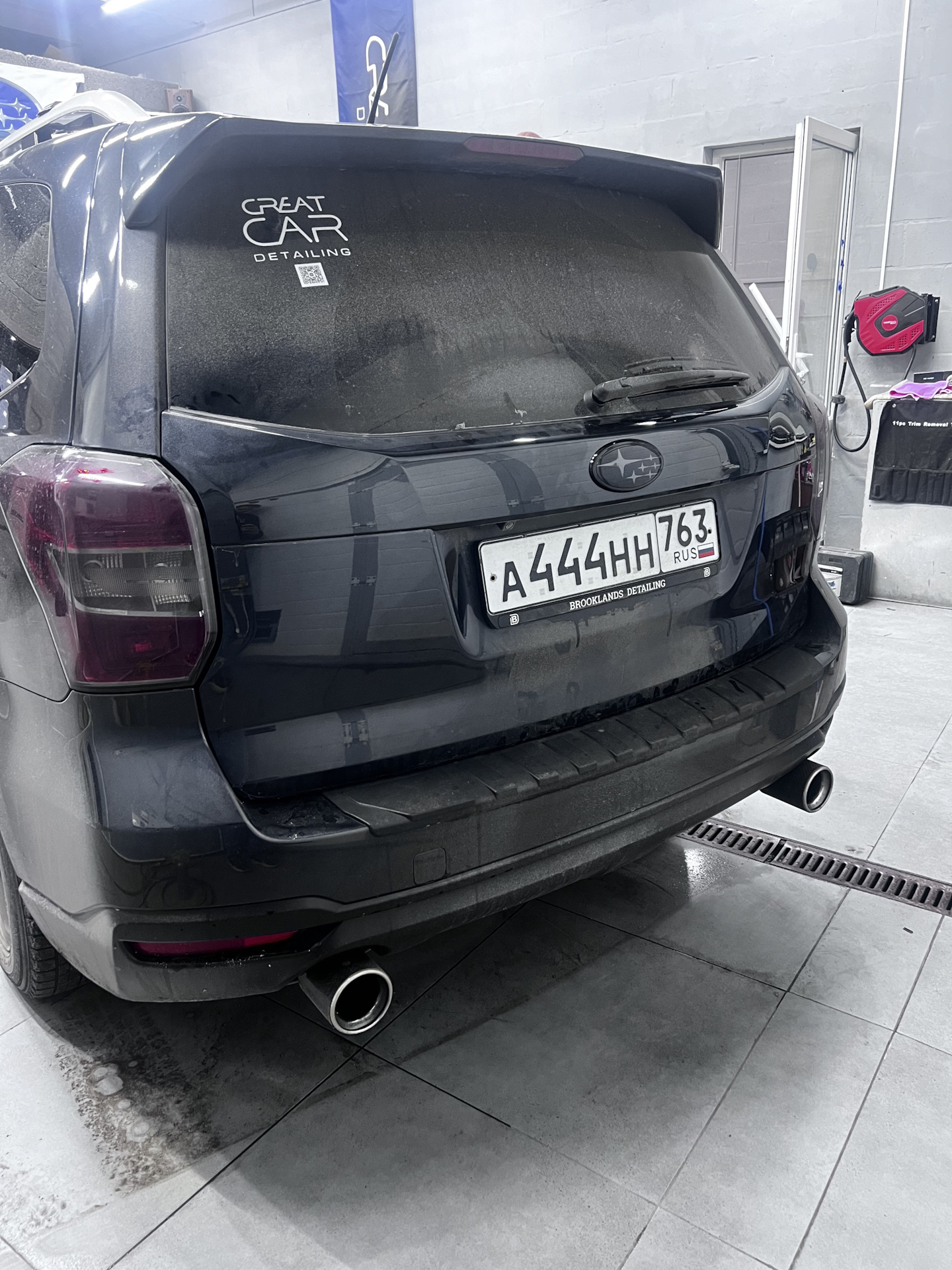 Двойной выхлоп — Subaru Forester (SJ), 2,5 л, 2014 года | тюнинг | DRIVE2