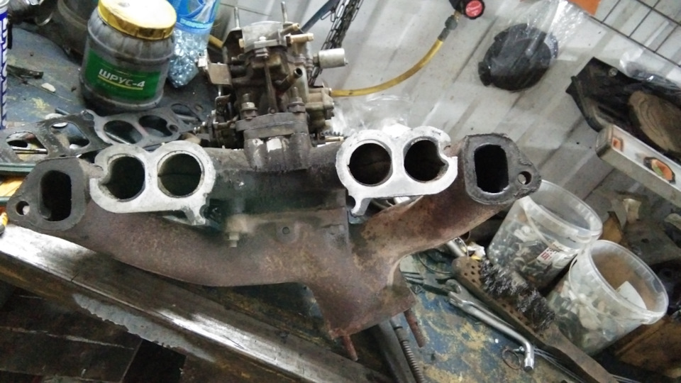 Прокладка коллектора п1.1. — ГАЗ 3110, 2,4 л, 1998 года | поломка | DRIVE2