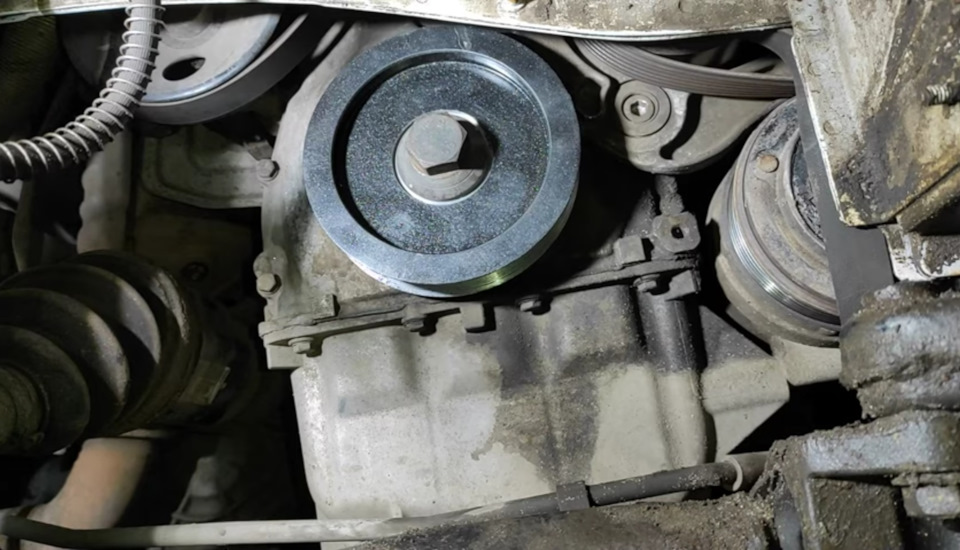 Шкив коленчатого вала Нью Актион бензин G20D на SsangYong Actyon (2G ...