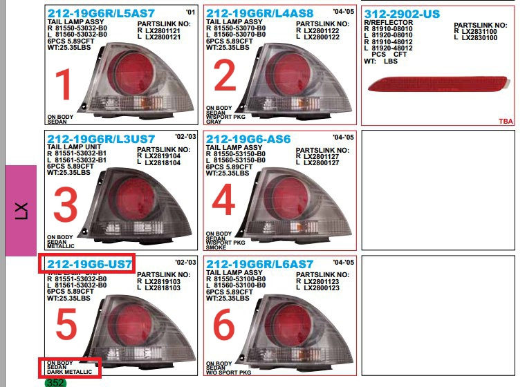 Когда чёрный зад — это хорошо. — Lexus IS I, 2 л, 1999 года | стайлинг ...