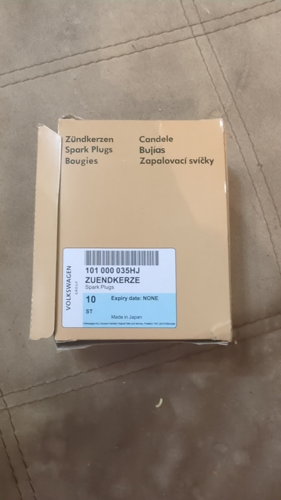 101000035HJ Свеча зажигания Long VAG | Запчасти на DRIVE2