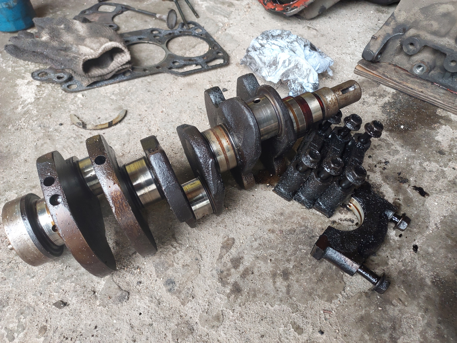 Кап ремонт мотора — Daewoo Matiz (M100/M150), 0,8 л, 2013 года | визит ...