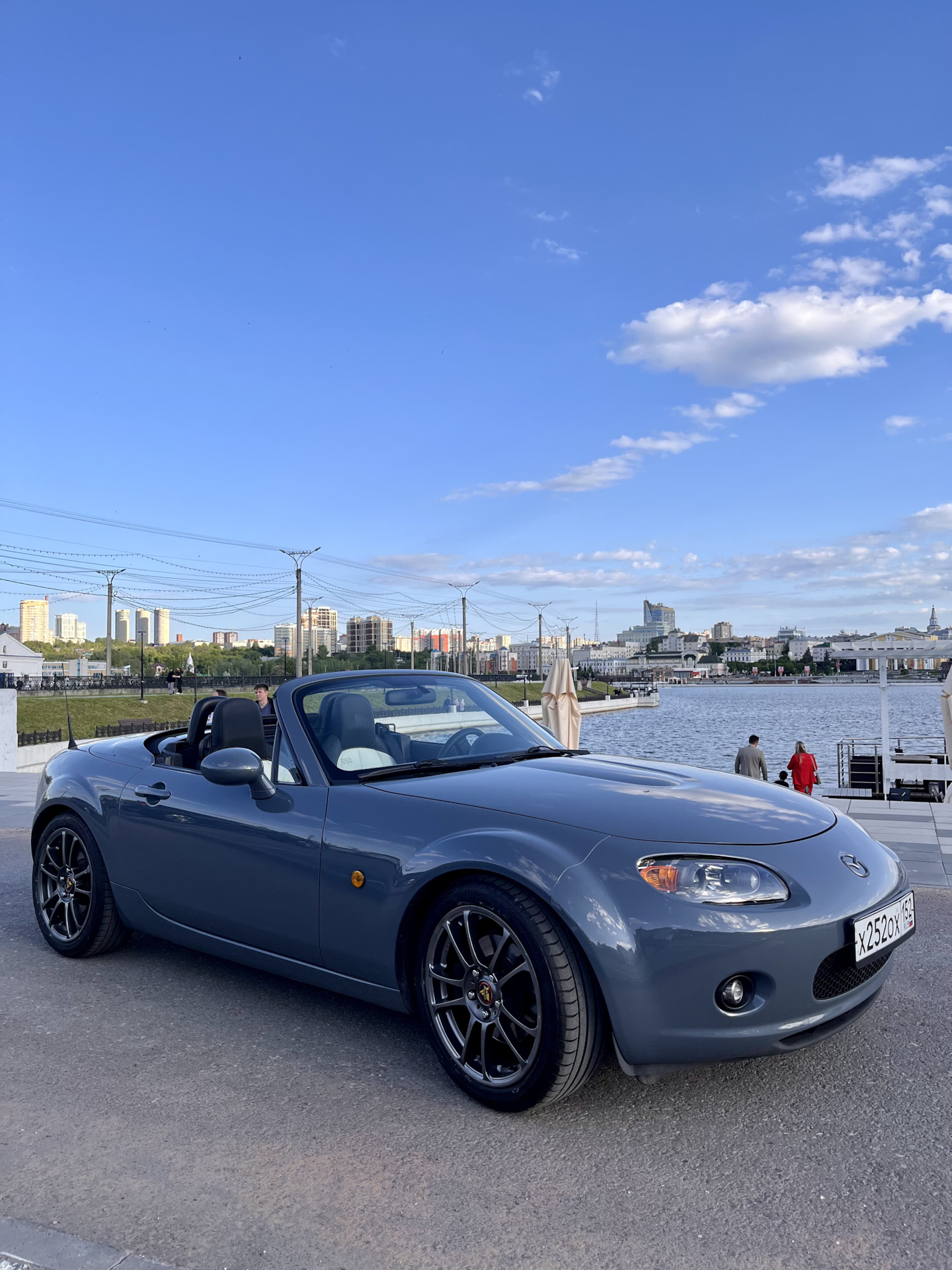 Заканчиваем с внешкой. Диски — Mazda MX-5 (NC), 1,8 л, 2008 года | колёсные диски | DRIVE2