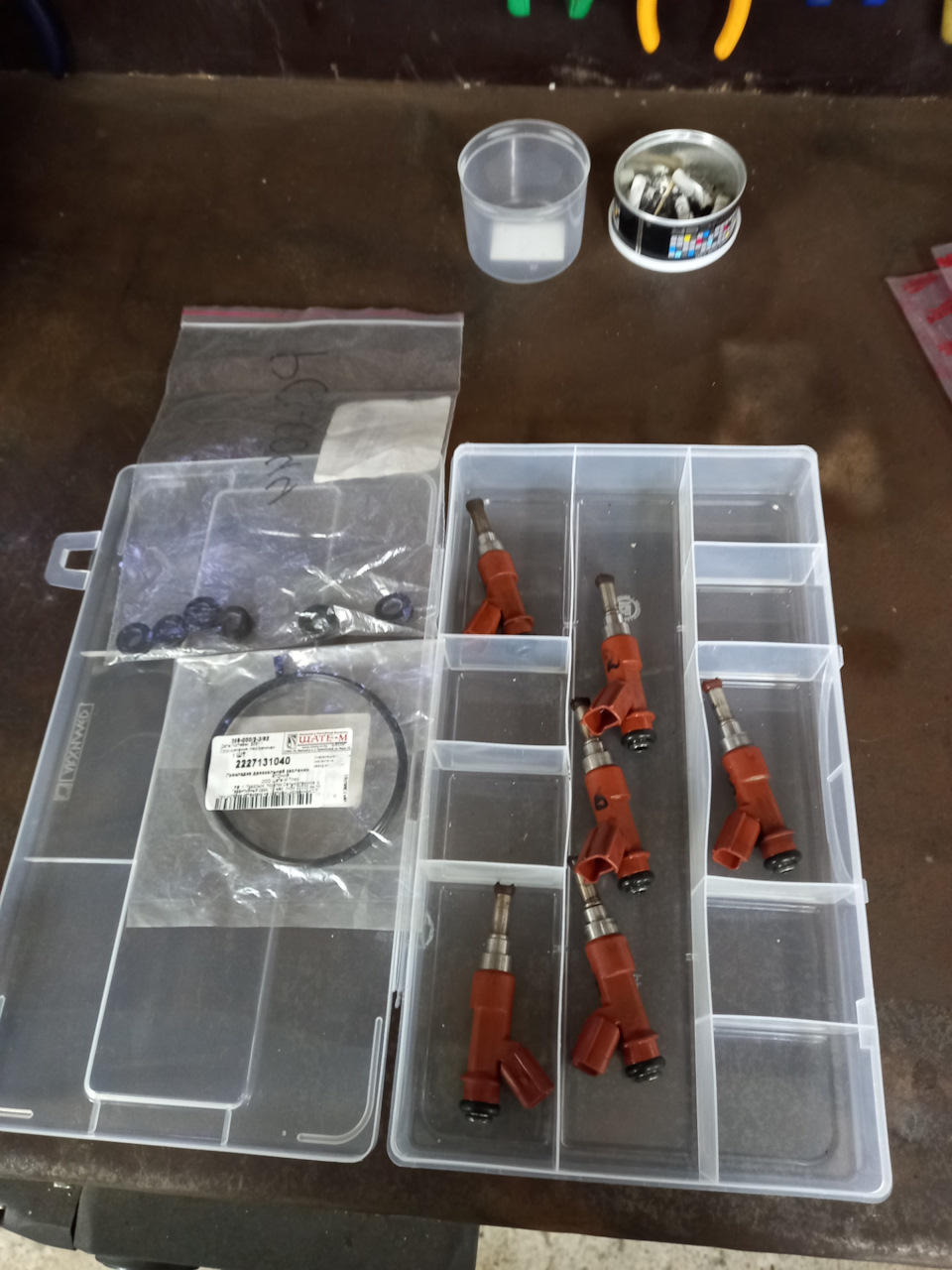 Ревизия топливных форсунок. Озонирование салона. — Toyota Camry (XV40 ...