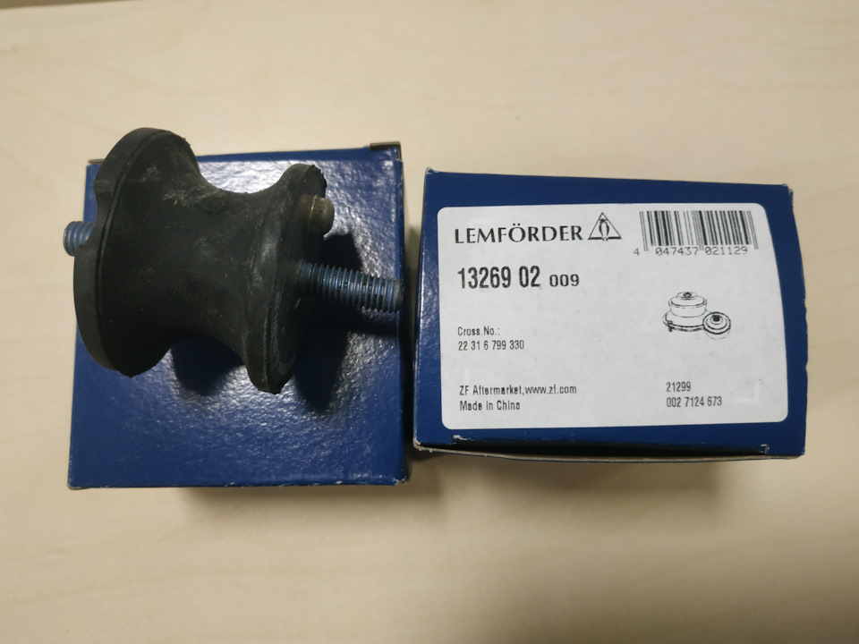 Замена опор хвостовика АКПП — BMW 3 series Touring (E91), 2 л, 2009 ...