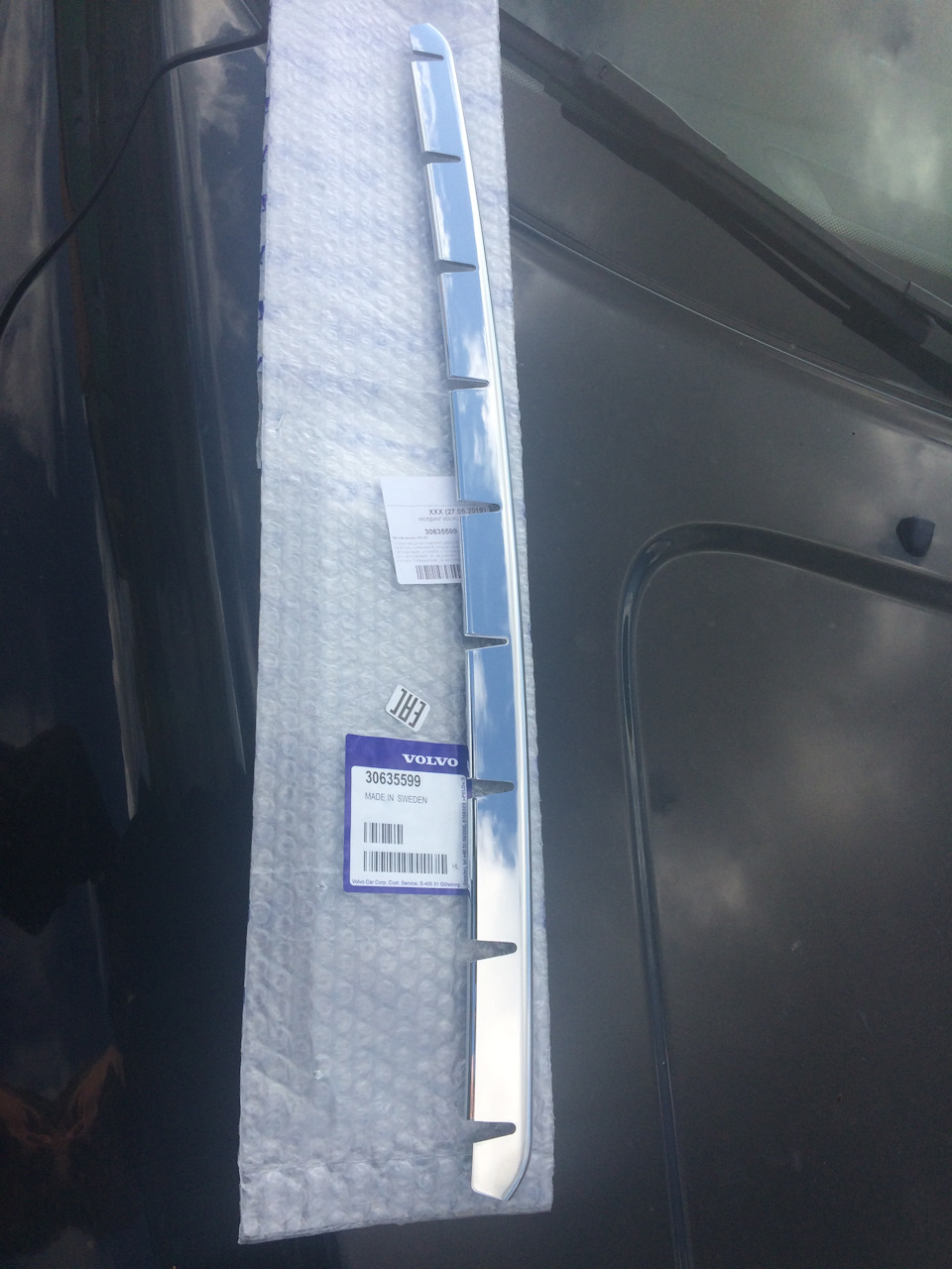 30635599 молдинг Volvo | Запчасти на DRIVE2