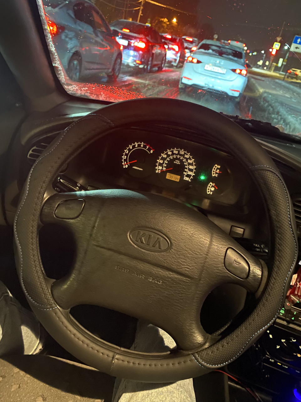 Оплётка на руль киа спектра — KIA Spectra, 1,6 л, 2008 года | тюнинг ...