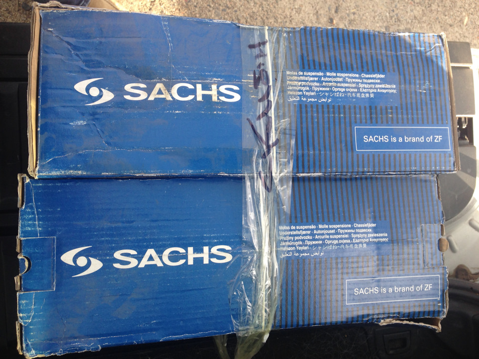 Вместо пневмы — пружины — BMW X5 (E53), 3 л, 2001 года | запчасти | DRIVE2