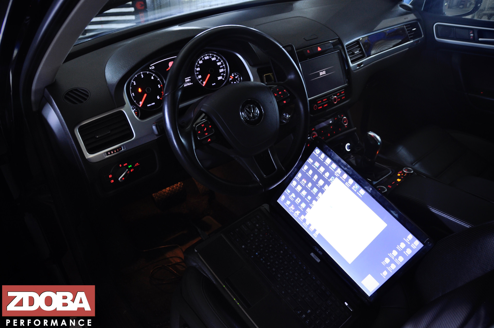 VW Touareg 3.0 TDI 245hp (CJGD, CRCA) Удаление EGR и вихревых заслонок ...