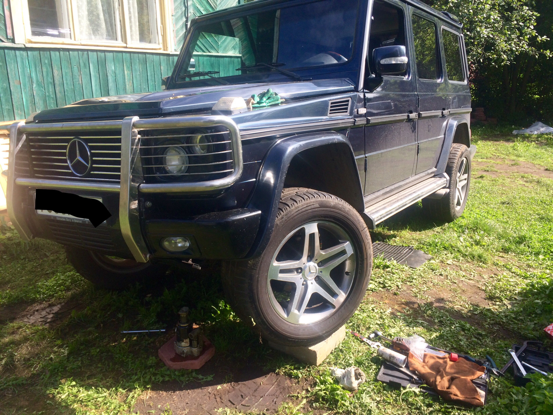 Решётка радиатора adidas/// — Mercedes-Benz G-Class (W463 1G), 3,2 л, 1999 года | стайлинг | DRIVE2