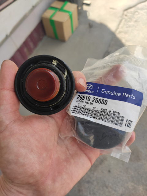 2651026600 Крышка маслозаливной горловины KIA HYUNDAI | Запчасти на DRIVE2