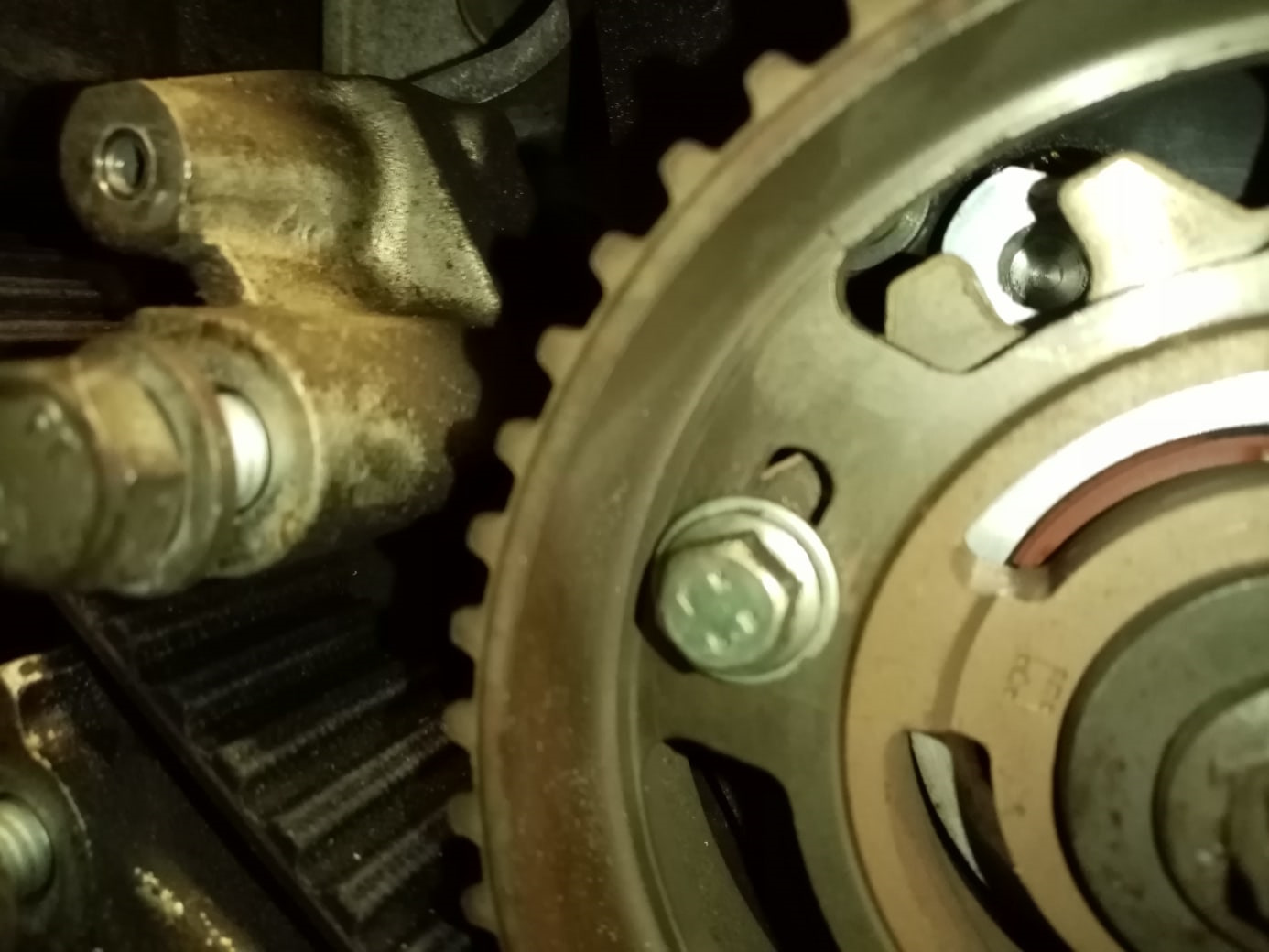 Замена ремня ГРМ и помпы на двигателе L7X — Renault Safrane, 3 л, 1999 ...