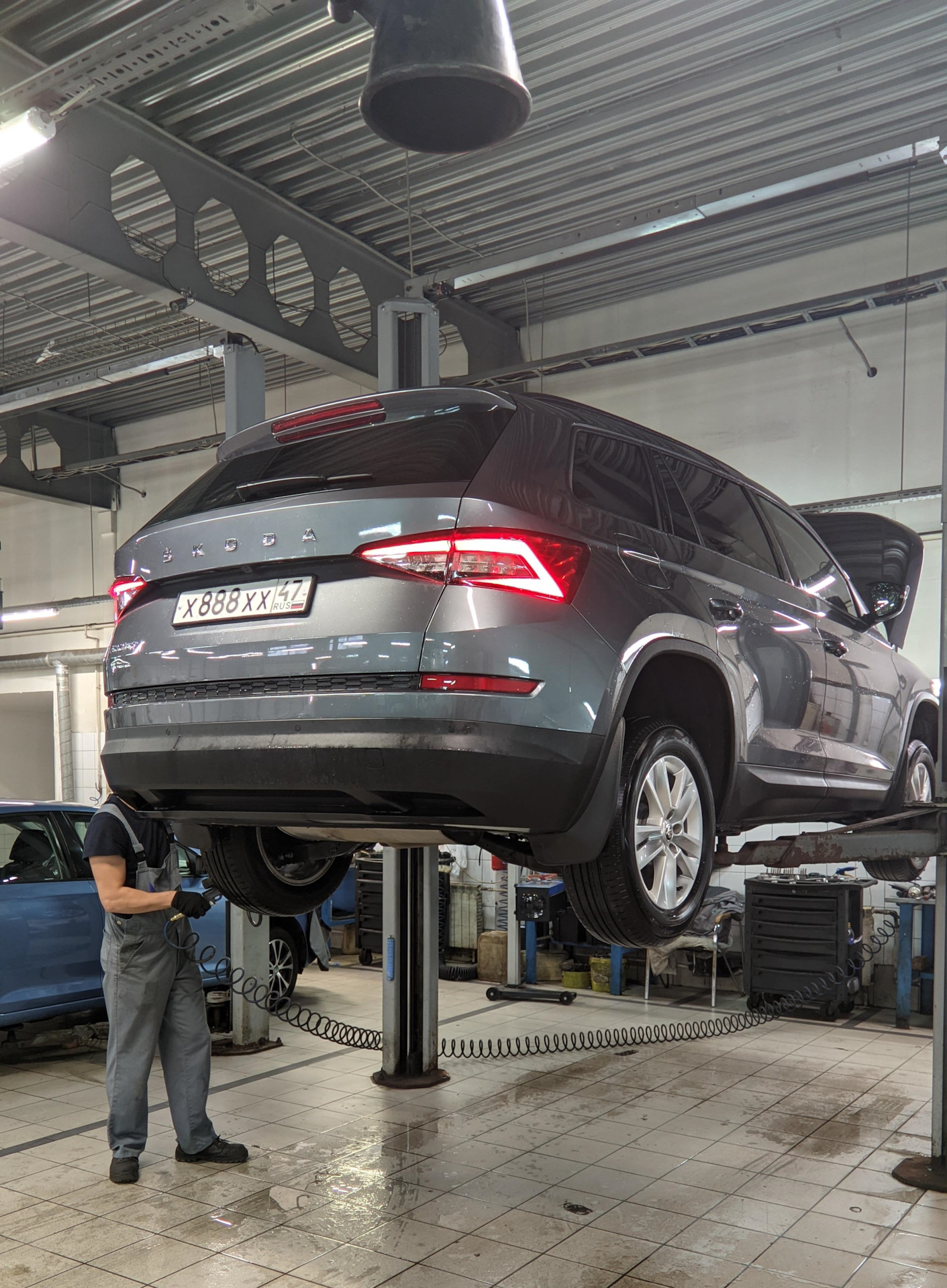 №26: Про ТО-1, актуальные цены и Lava Blue Superb — Skoda Kodiaq (1G ...