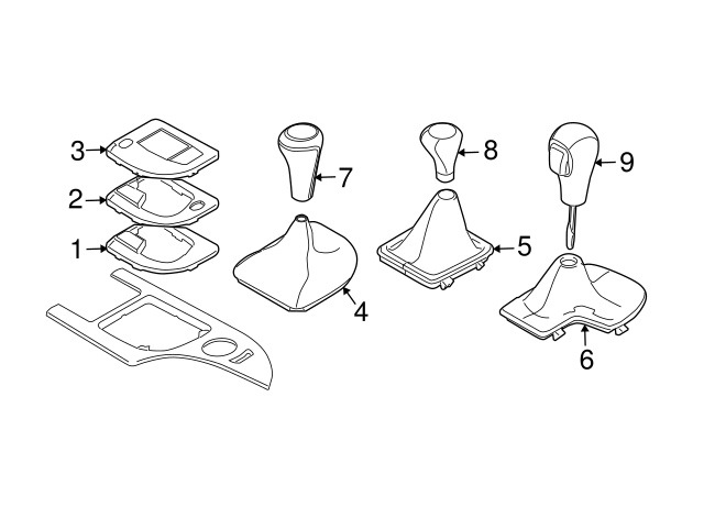 51167059899 Накладка рычага преселектора BMW | Запчасти на DRIVE2