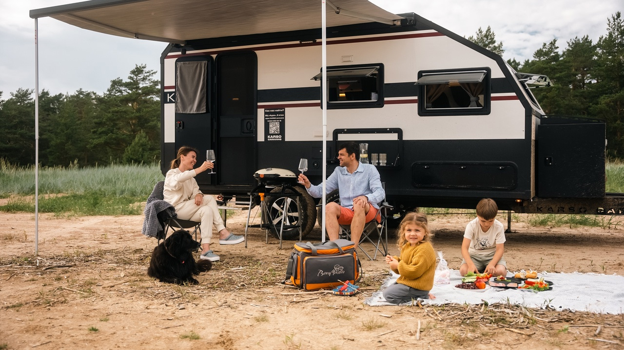 «Поехали» – это про путешествия, KARSO caravans ждет на выставке — Ди Ар Эвентс на DRIVE2