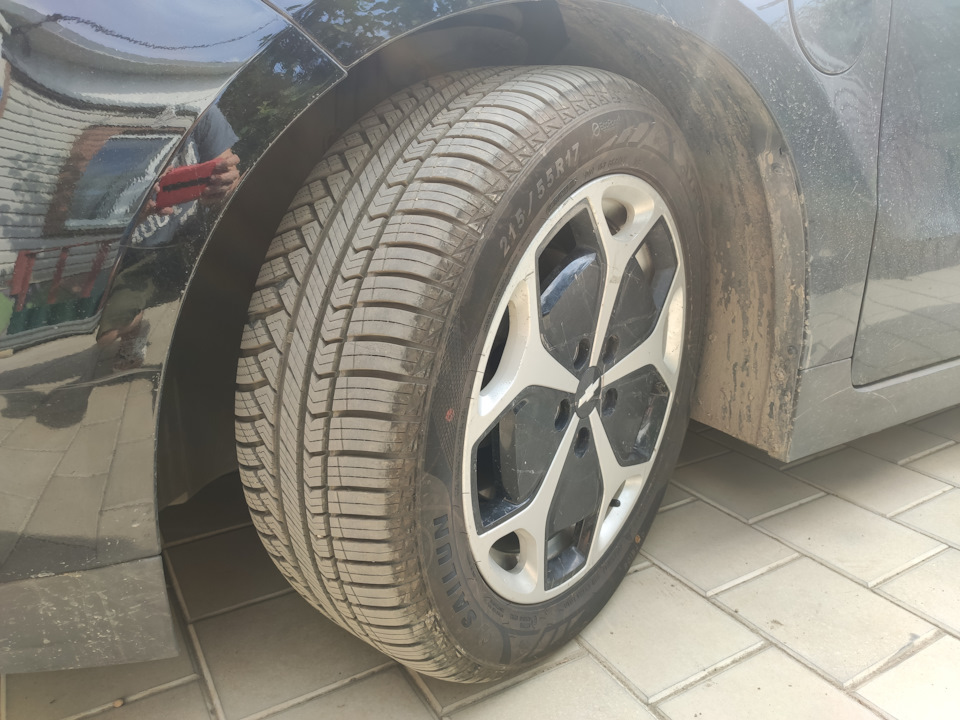 Замена шин Sailun Atrezzo 4 Seasons Pro — Chevrolet Volt (1G), 2012 ...