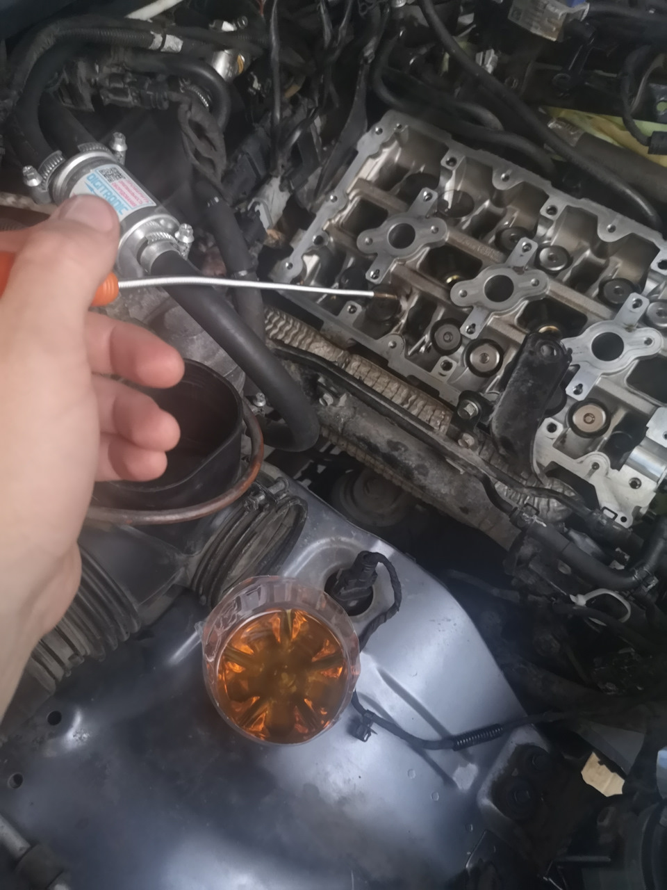 Замена ГРМ, регулировка клапанов на G6DB V6 SORENTO — KIA Sorento (1G ...