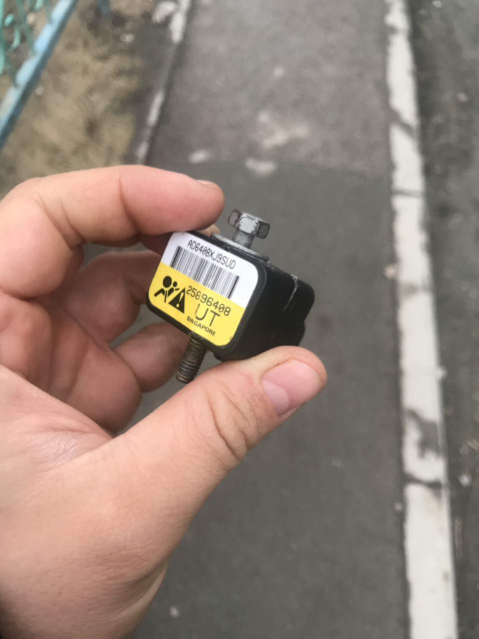 25896408 датчик лобового столкновения — Chevrolet Tahoe (GMT900), 5,3 л ...