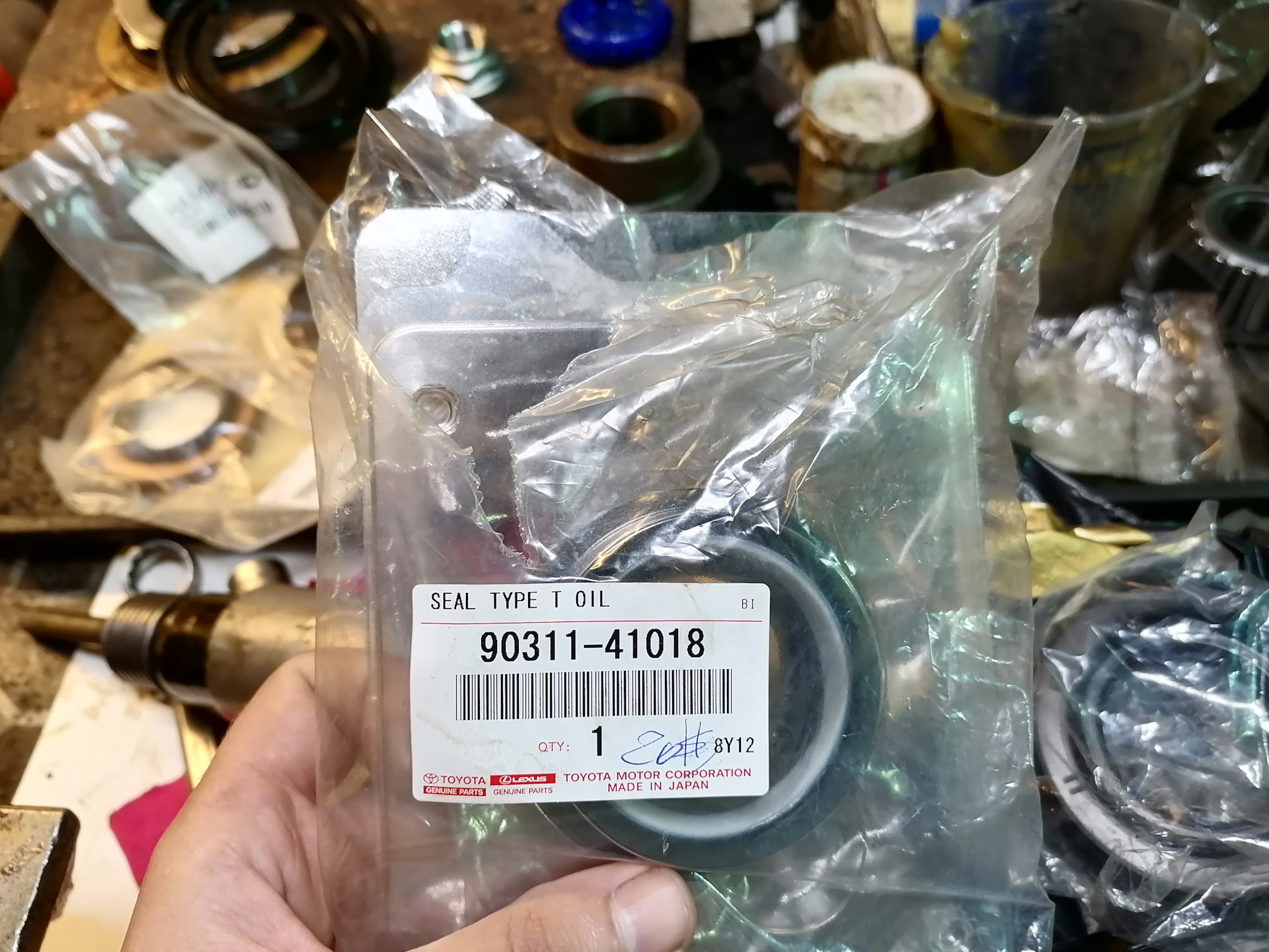 Замена ГП редукторов — Toyota Land Cruiser 80, 4,2 л, 1997 года ...