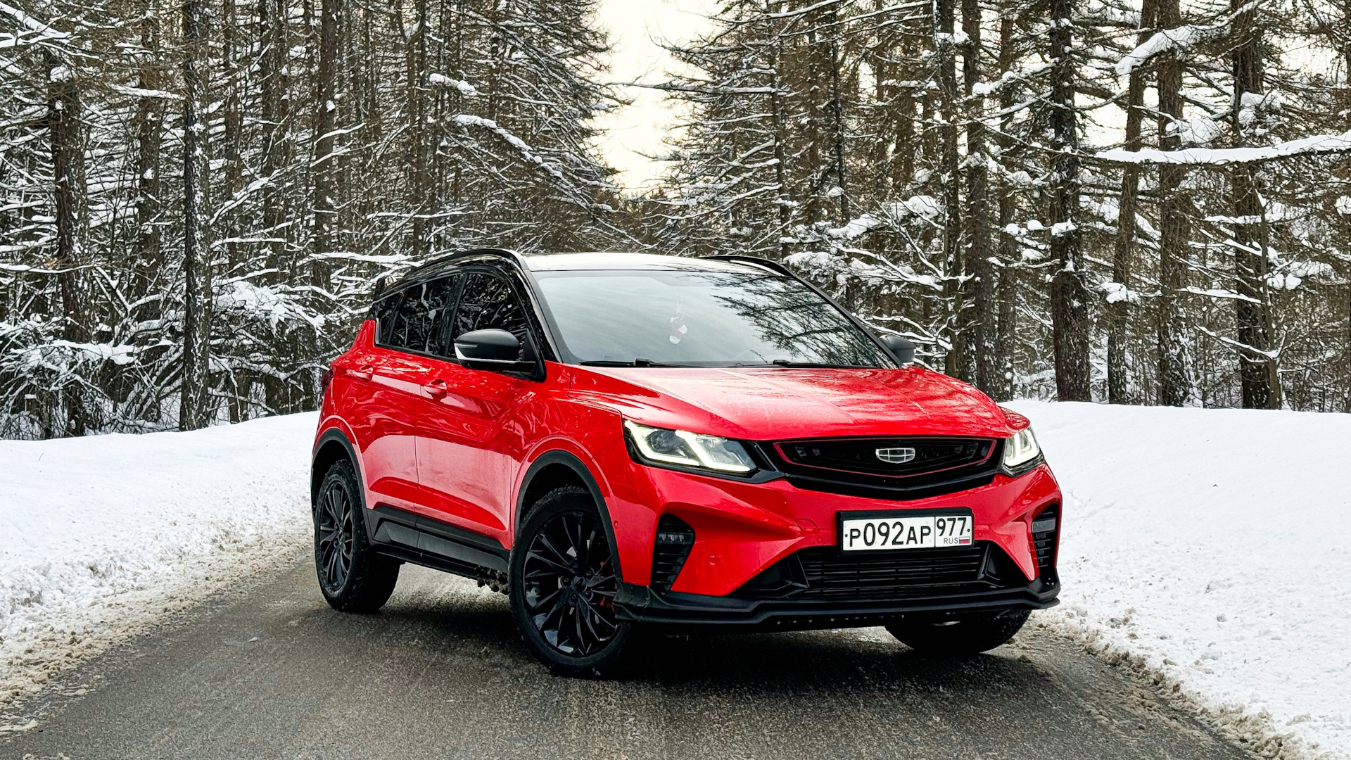 Geely Coolray 1.5 бензиновый 2023 | Red lipstick на DRIVE2