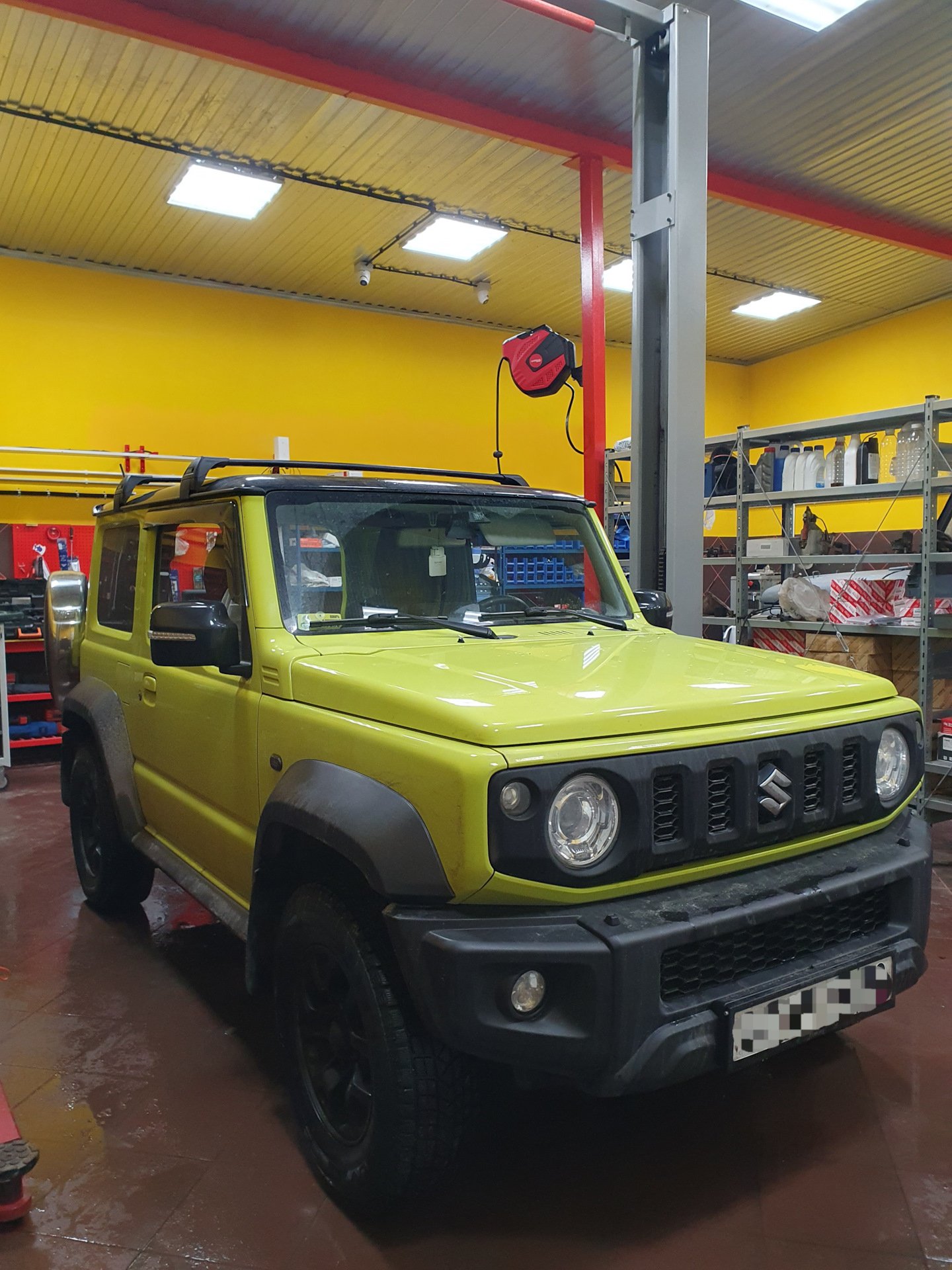 ТО-6 по сокращёнке, Suzuki Jimny JB74, сделали сами — Suzuki Jimny (4G), 1,5 л, 2019 года ...