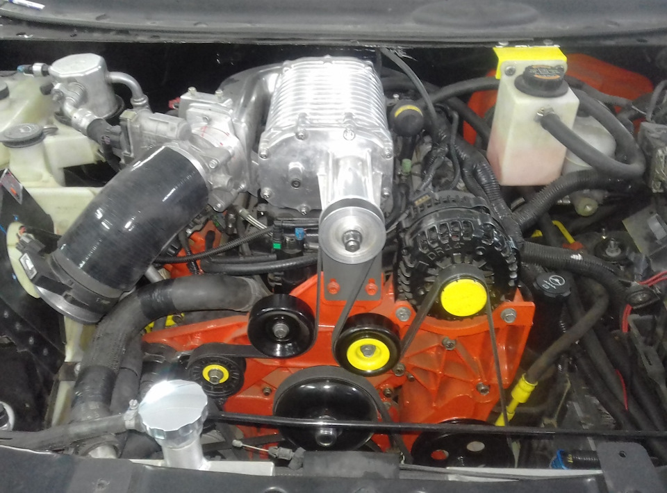 Радиатор охлаждения Supercharger Magnuson MP112 — Chevrolet TrailBlazer ...