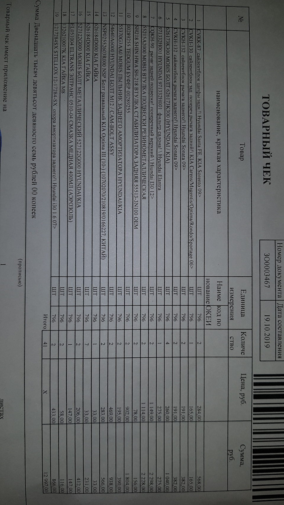 55215A2000 ВТУЛКА ПОДВЕСКИ KIA HYUNDAI | Запчасти на DRIVE2