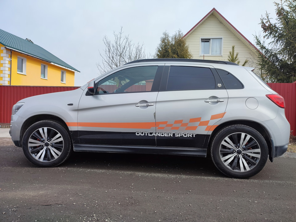 Диски на лето — Mitsubishi ASX, 1,8 л, 2013 года | колёсные диски | DRIVE2