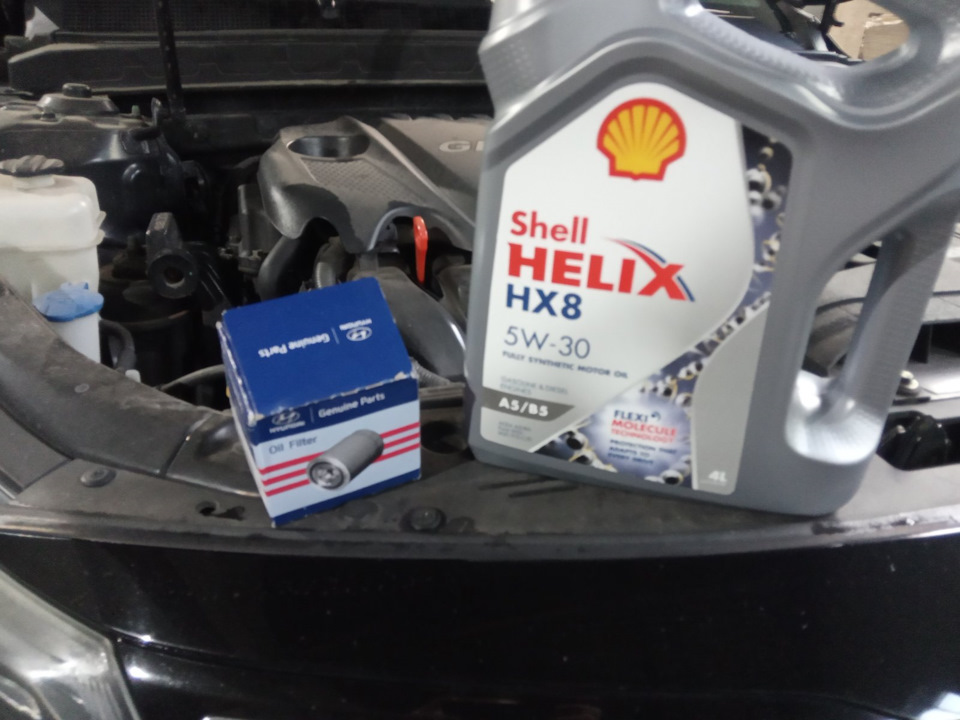 Замена масла в двигателе+замена прокладки клапанной крышки и ТНВД — KIA ...