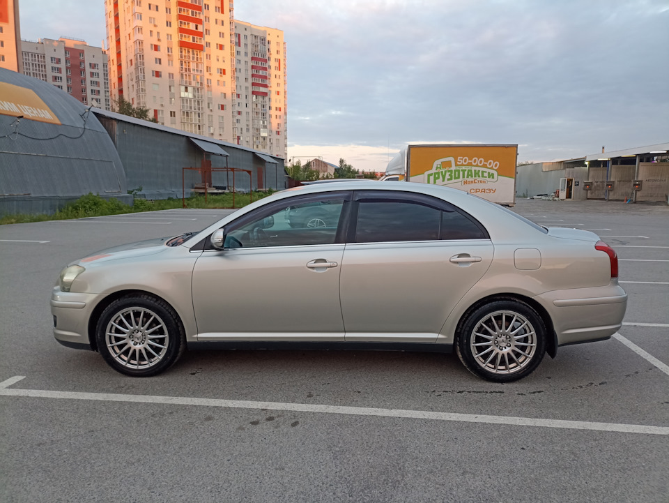 Work Sporbo Fervore на Авенсис — Toyota Avensis II, 1,8 л, 2008 года ...