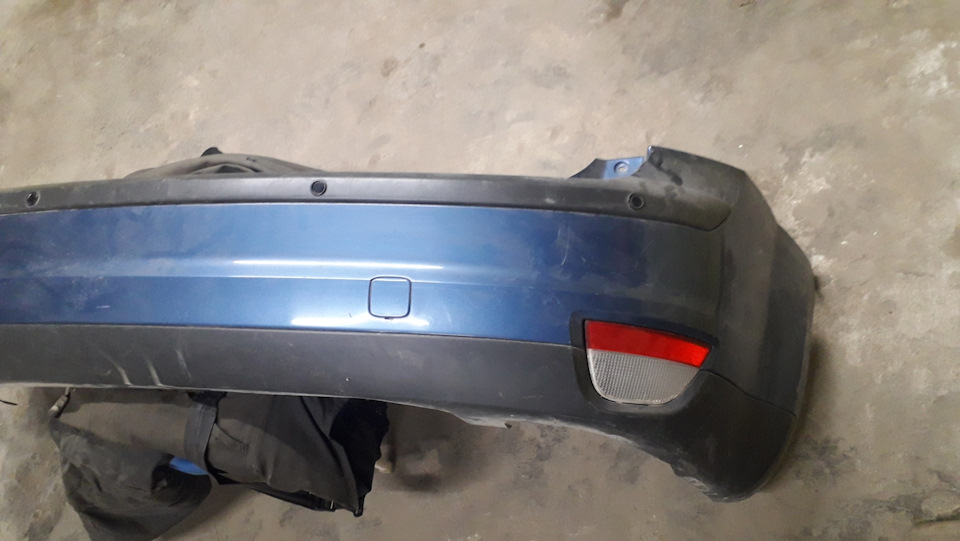 ПОКРАСКА (нового) бампера под Юбку ST — Ford Focus Hatchback II, 1,8 л ...